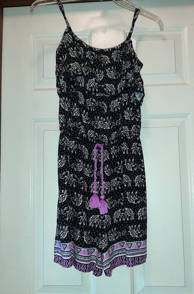 Justice | Other | Blackwhitepink Romper | Poshmark